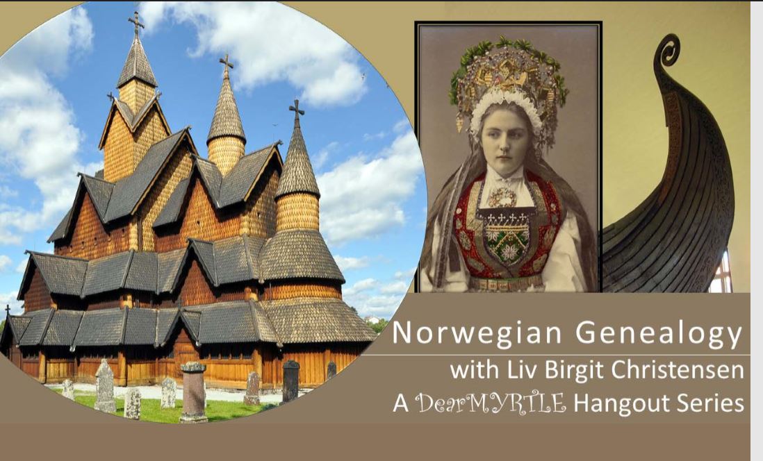 Do you want to learn more about Norwegian genealogy? – Genealogical ...